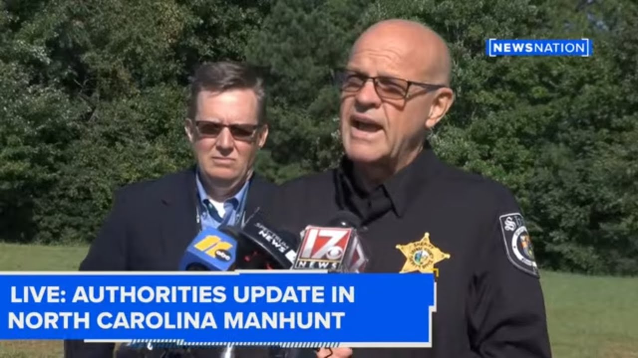 Watch Live North Carolina Manhunt Update Youtube