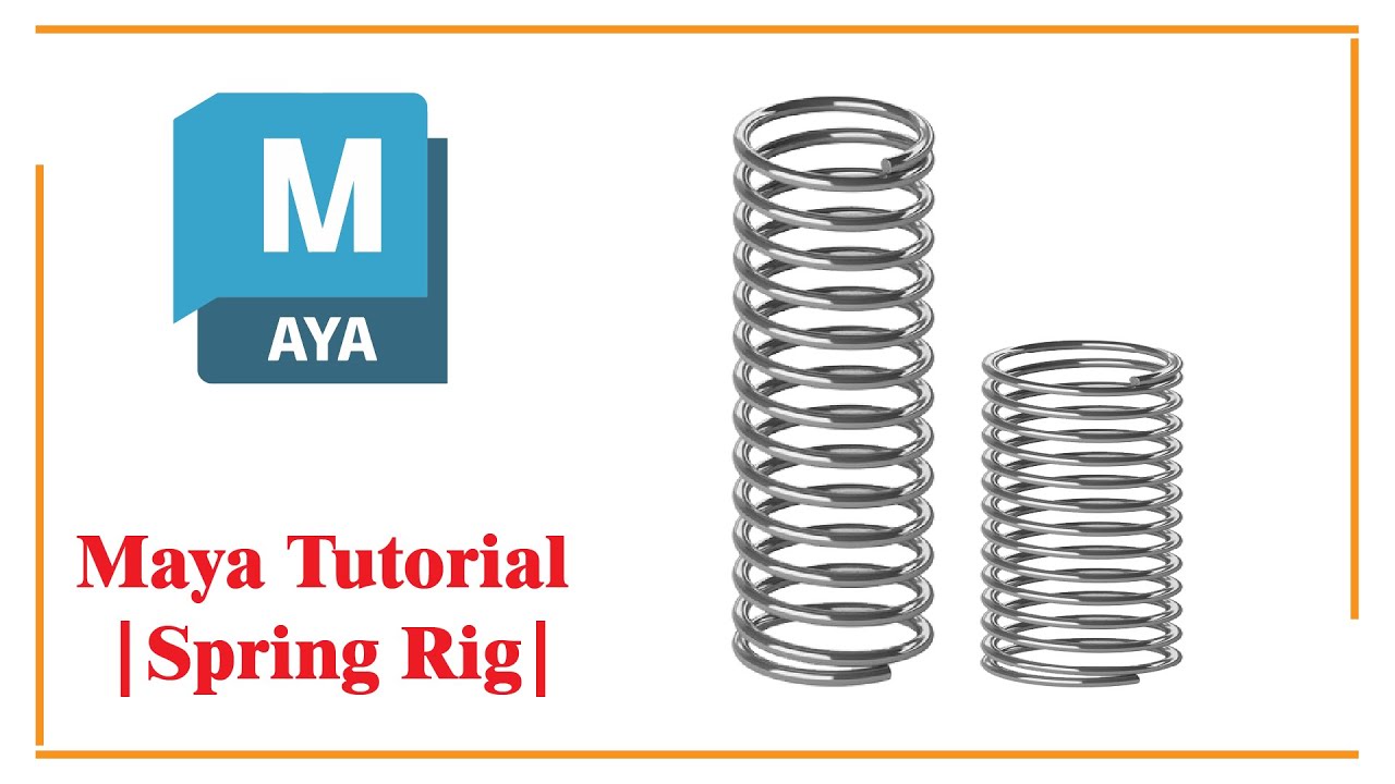 Maya Quick Rig Tutorial Series Spring Rig Youtube