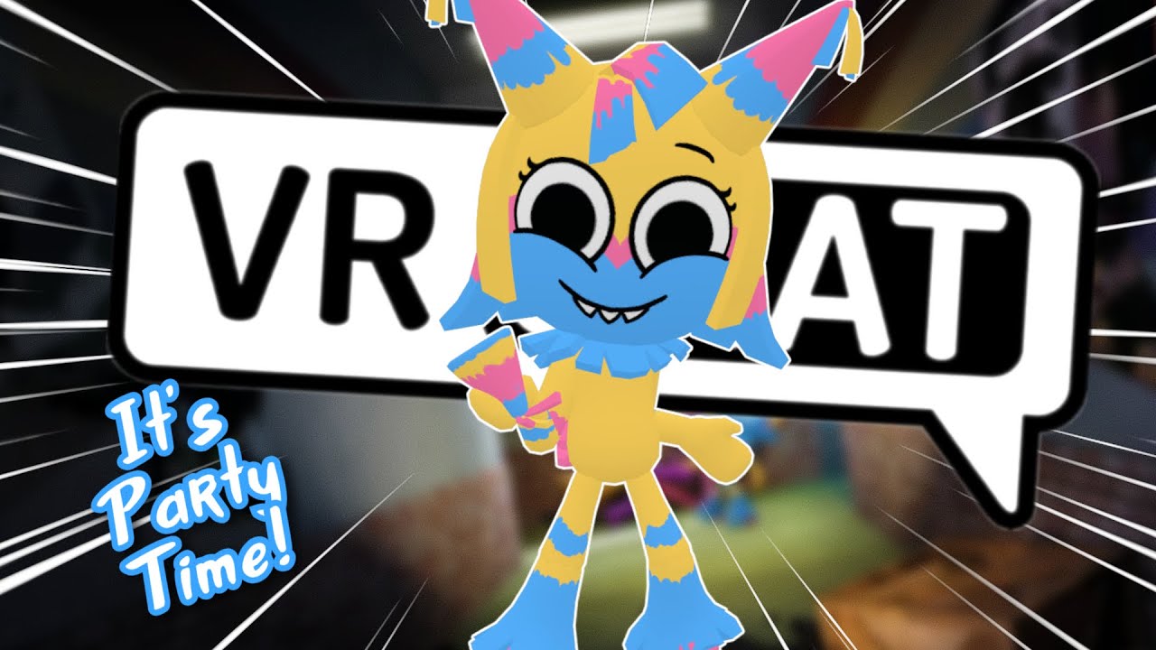 Yatta Is Ready To Party In Vrchat Vrchat Funny Moments Roblox Dandy