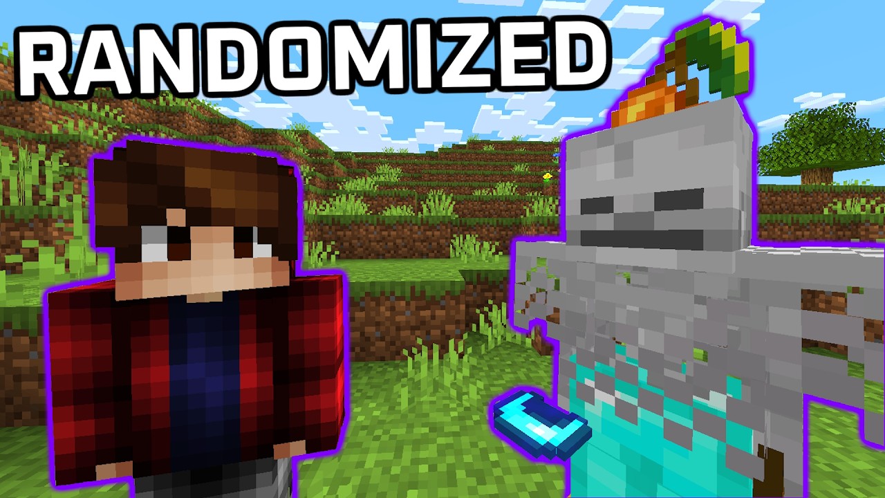 Ruining Minecraft By Randomizing Everything Youtube