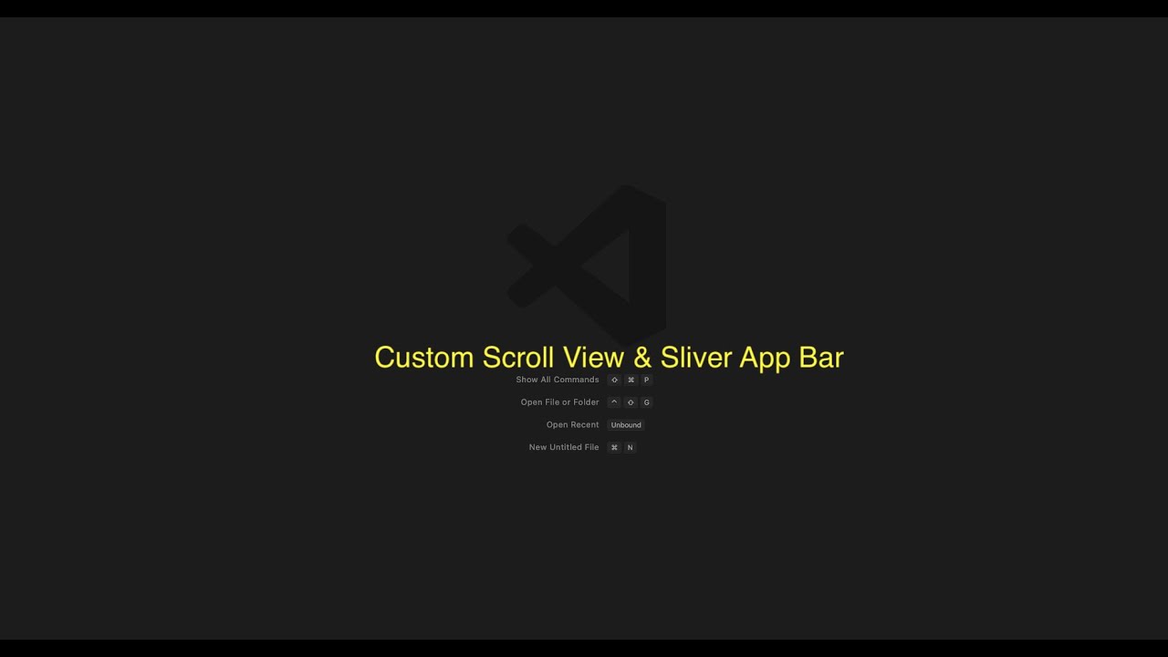 Flutter Learning Customscrollview Sliverappbar Youtube