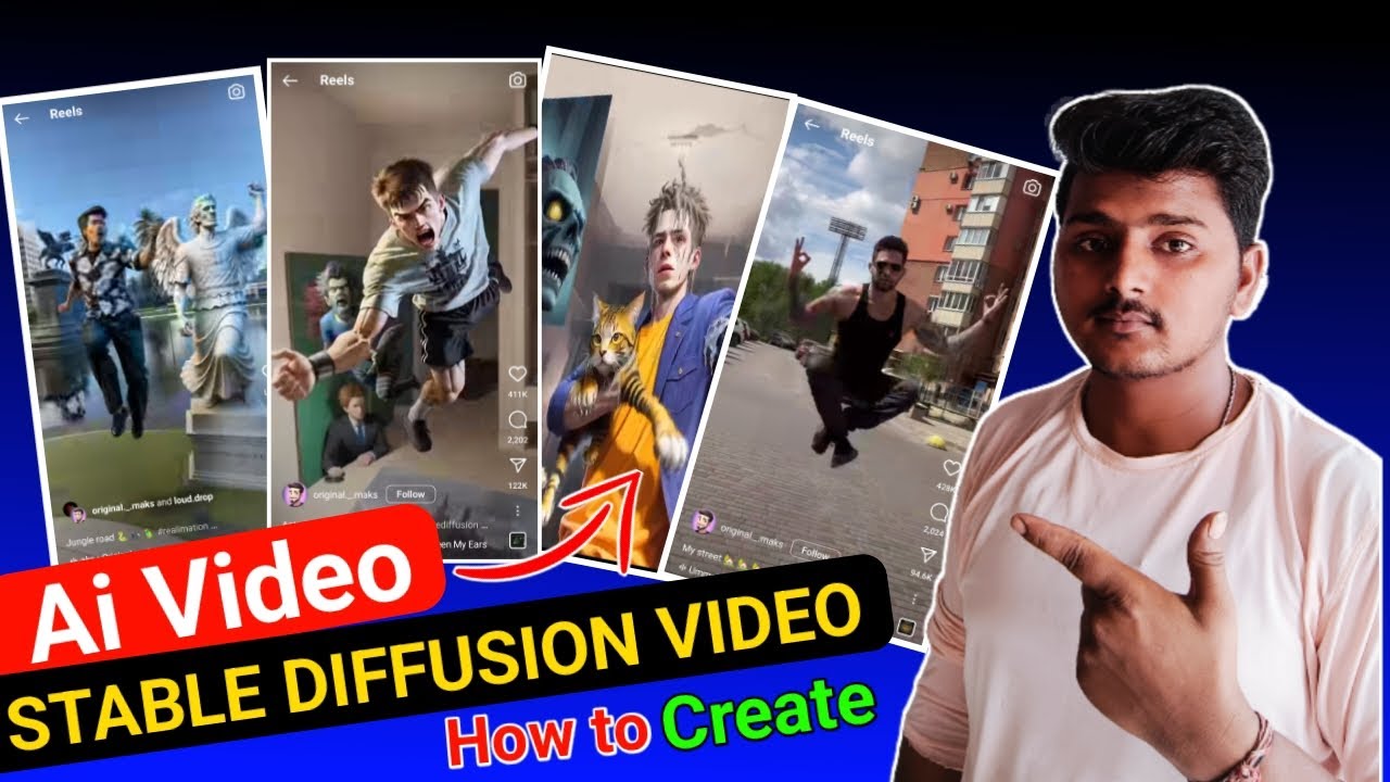 Trending Deforum Stable Diffusion Reels Editing Stable Diffusion Reels