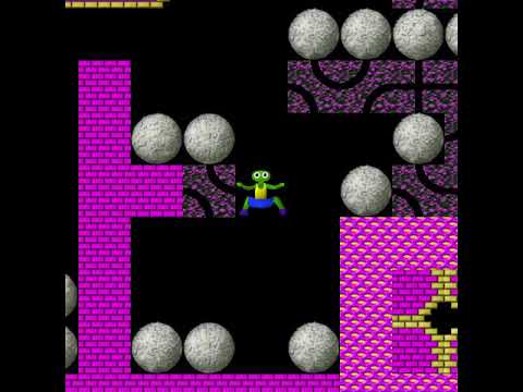 Repton 2 Notebook 16 19 Level 17 Youtube