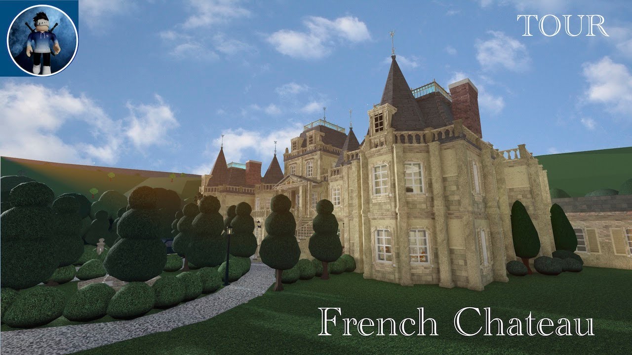 French Chateau Full Tour Bloxburg Youtube