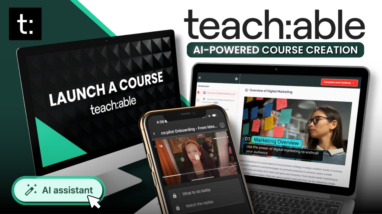 How To Create Sell Courses With Teachable Ai Tools Make It Easy