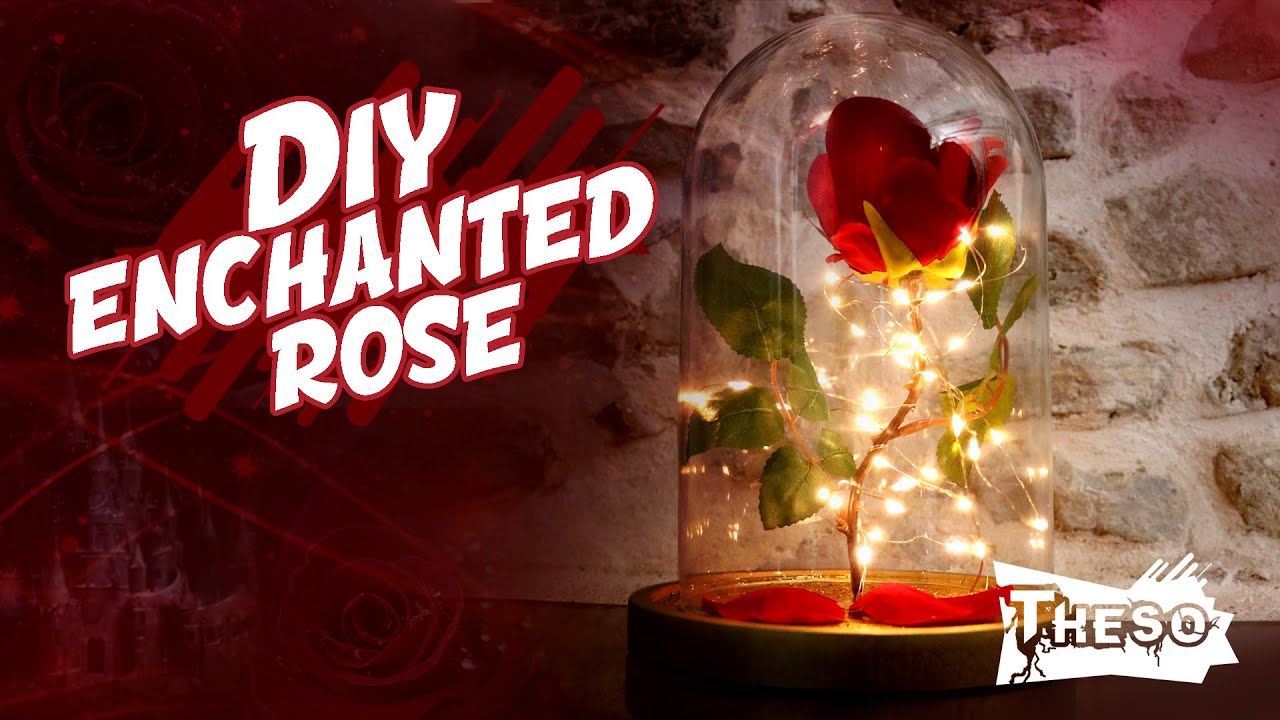 Diy Enchanted Rose Youtube