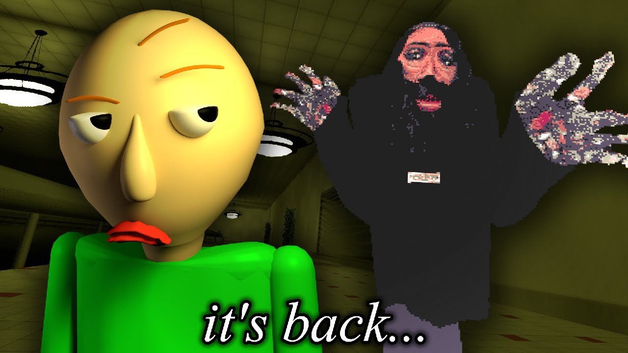 It S Back The Rolling Giant V0 11 Update Baldi S Basics Plus Mod