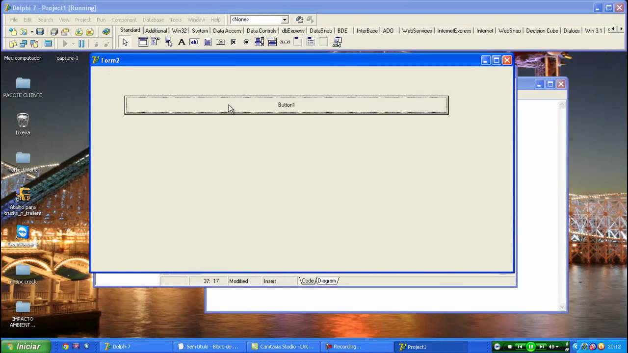 Tutorial Basico Delphi 7 Youtube
