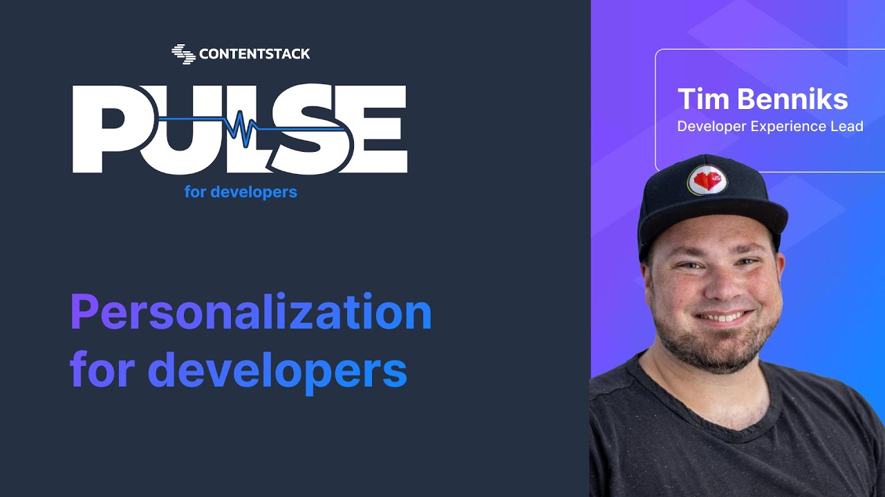 Contentstack Personalization For Developers Youtube