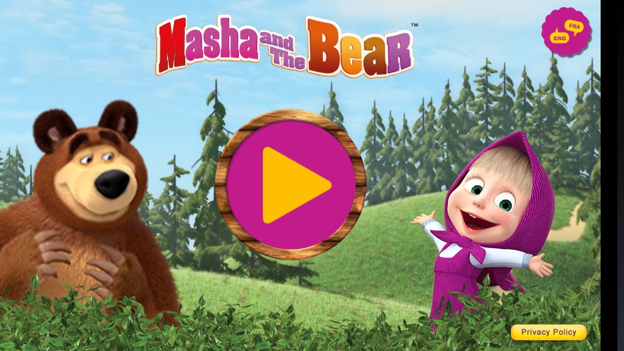 Masha And The Bear Tap Tap Tales Game Playing Video Youtube