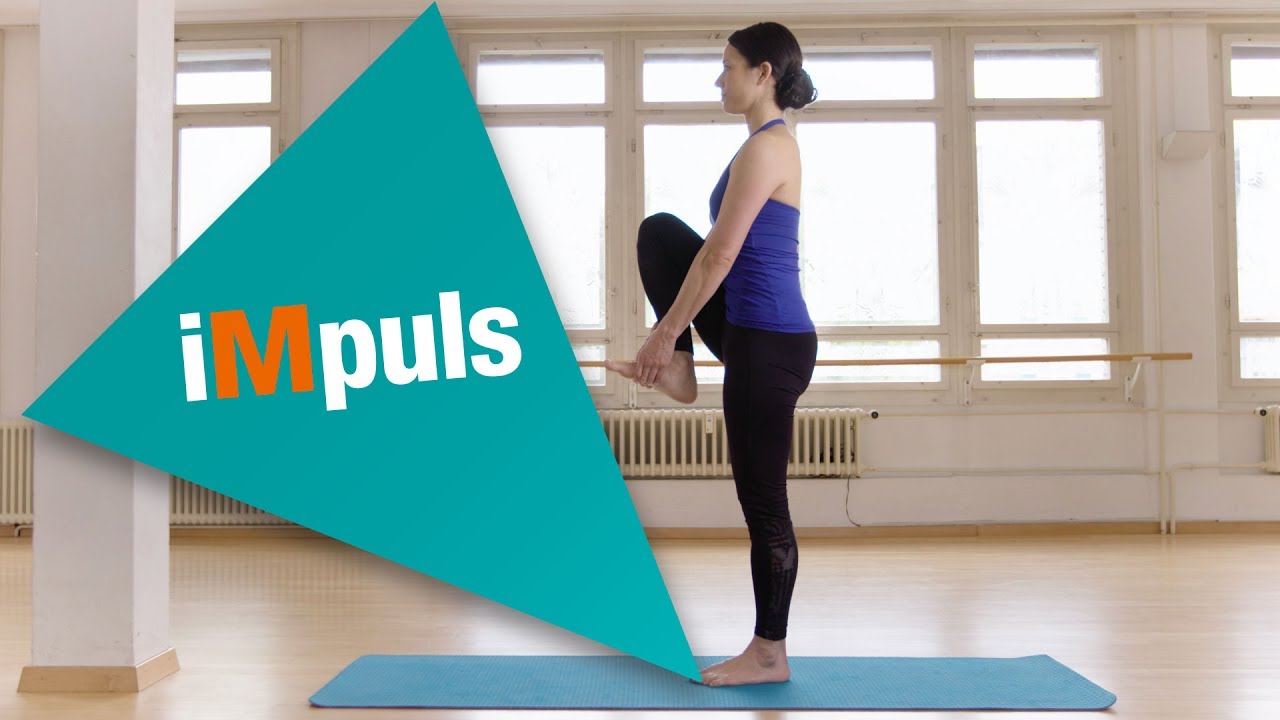 Impuls étirement Des Jambes En Position Debout Youtube