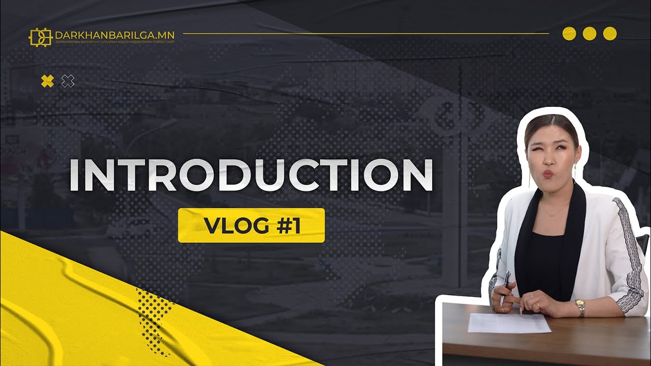 Vlog 1 Introduction Youtube