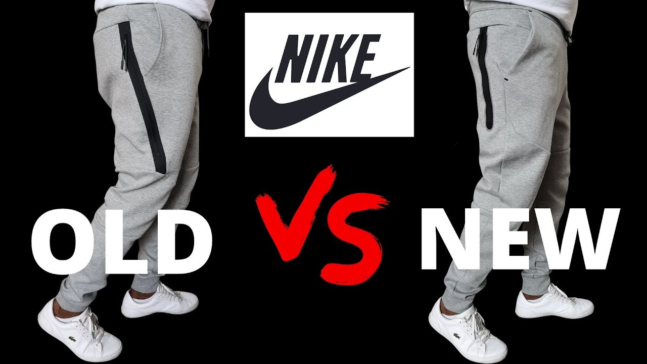 Nike Tech Fleece Joggers Old Season Vs New Season Mens Tracksuit