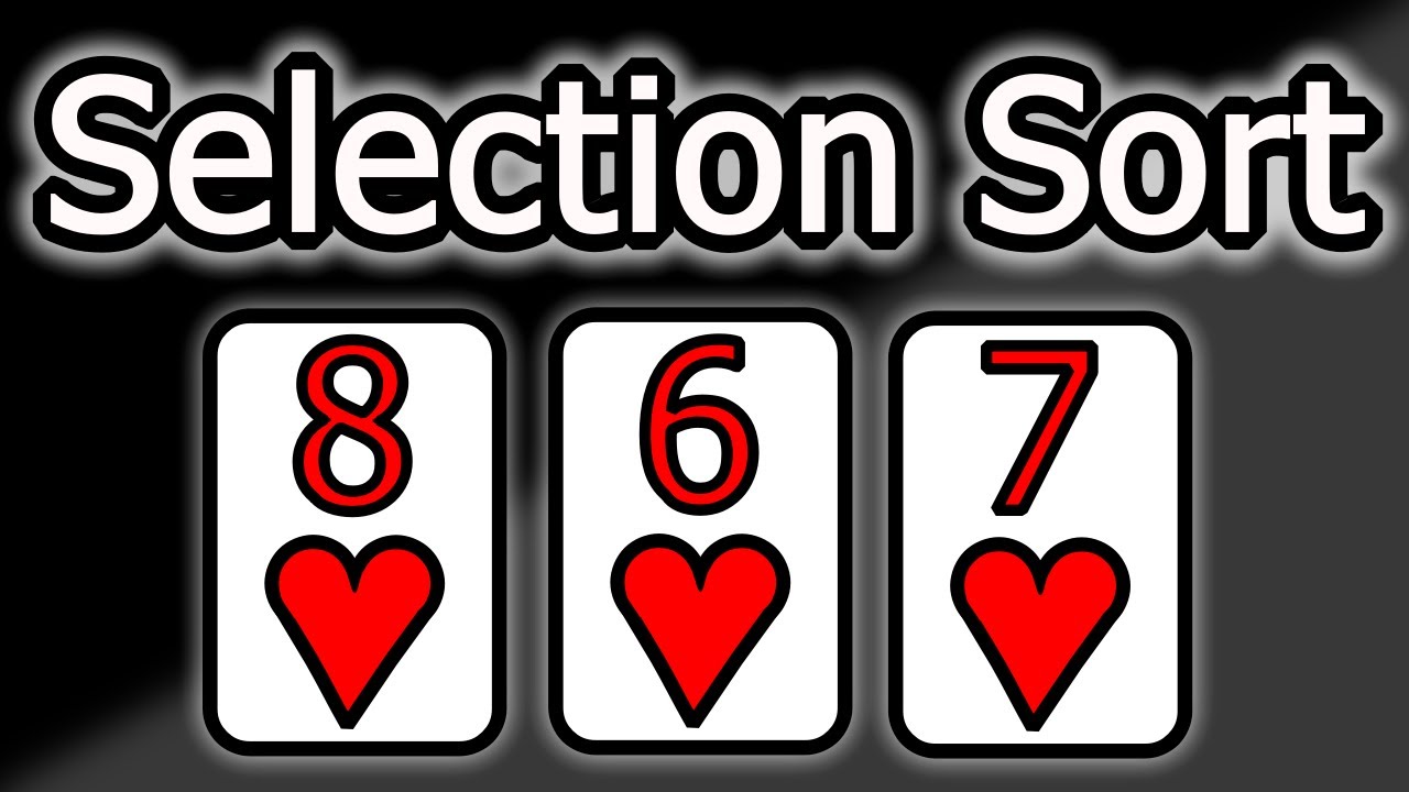 Der Selection Sort Algorithmus Deutsch Youtube