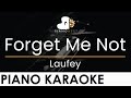 Forget Me Not Laufey Original Key Karaoke Piano Instrumental Cover With ...
