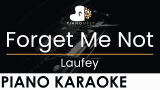 Laufey Forget Me Not Piano Karaoke Instrumental Cover With Lyrics ...
