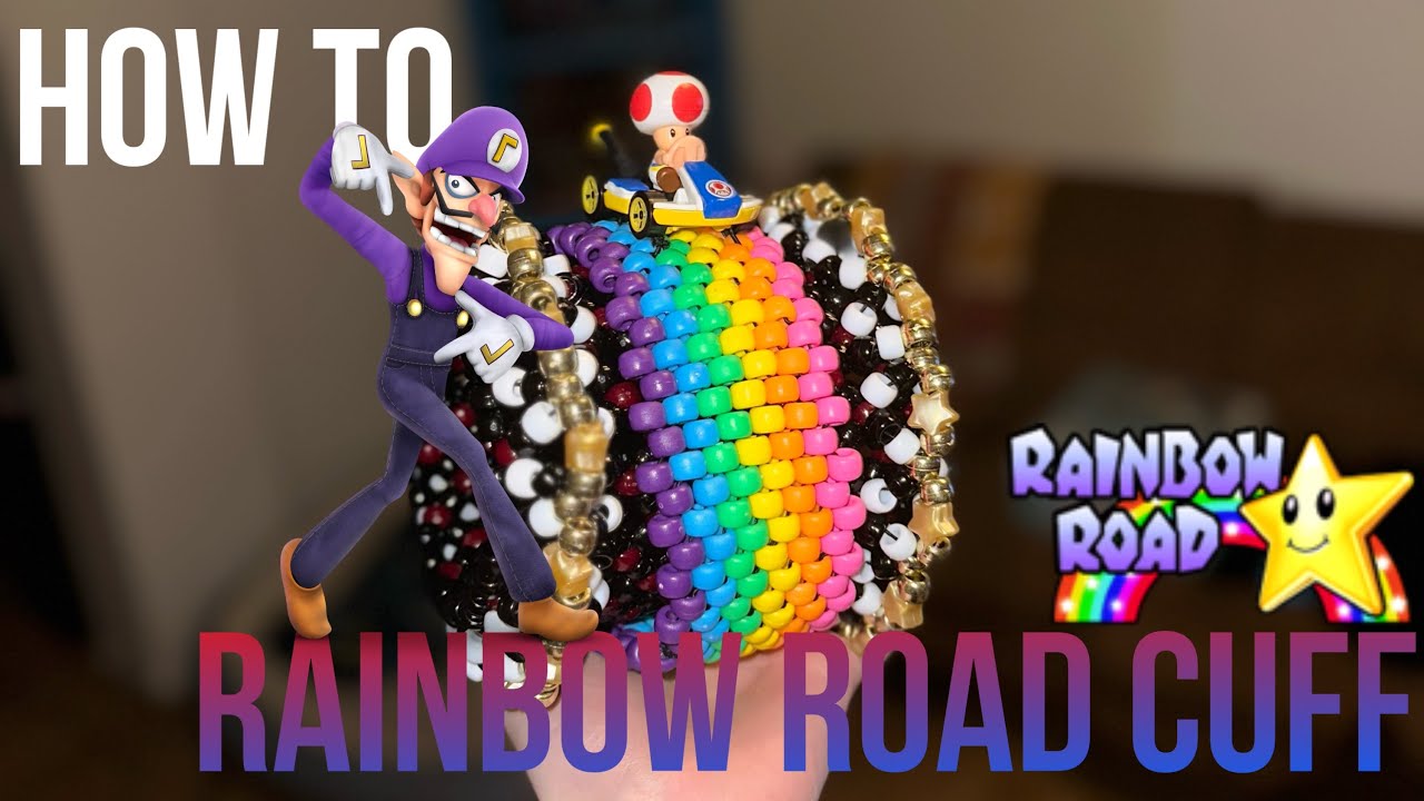 Rainbow Road Rotating Cuff Tutorial Youtube