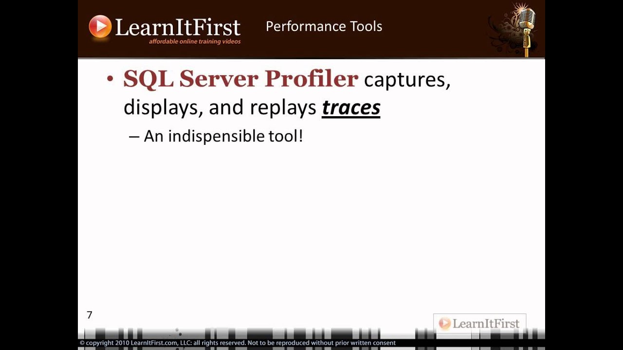 Sql Server Performance Tuning Tools Youtube