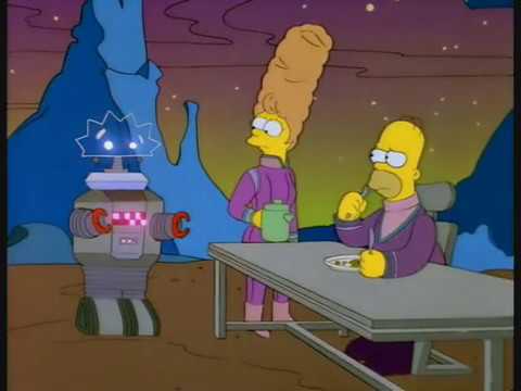 The Simpsons Lost In Space Marge S Dad Hq Youtube