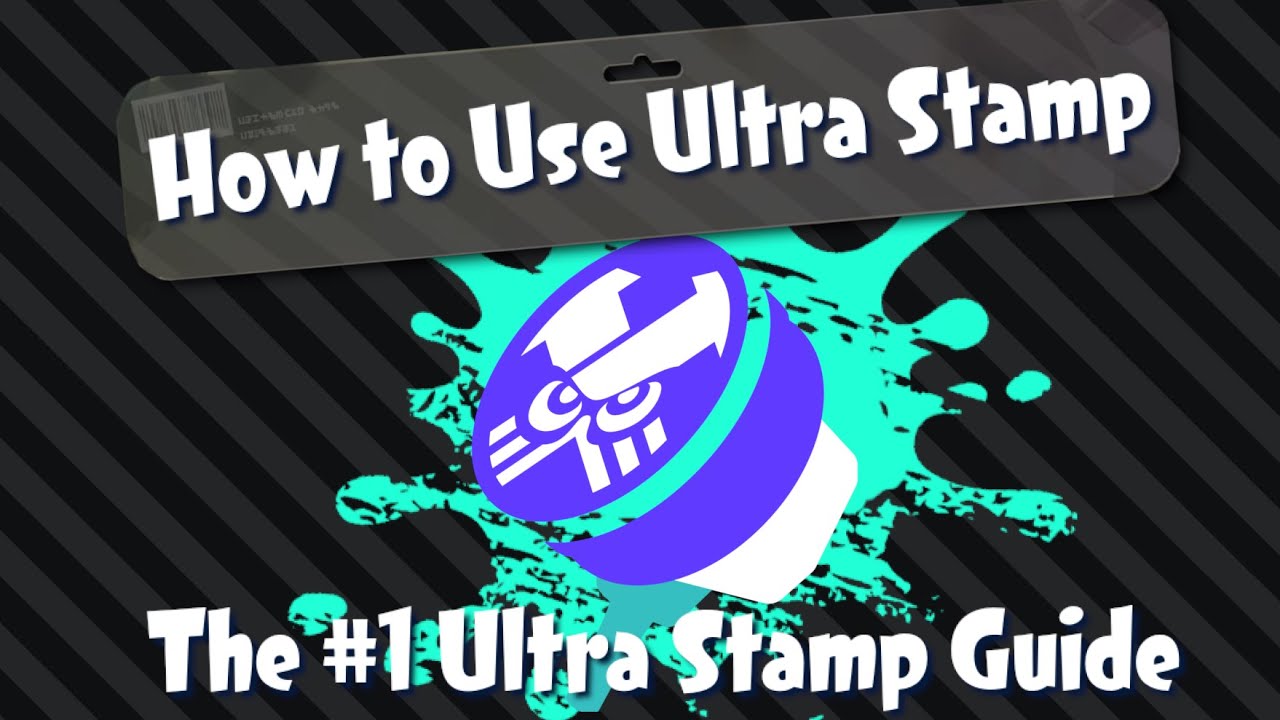 How To Use Ultra Stamp Youtube