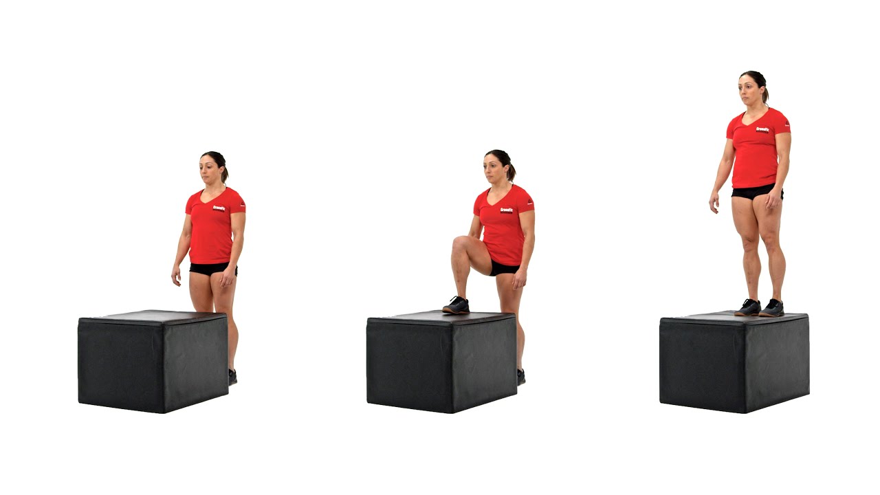Box Step Up Workout Workout Cardio Routine