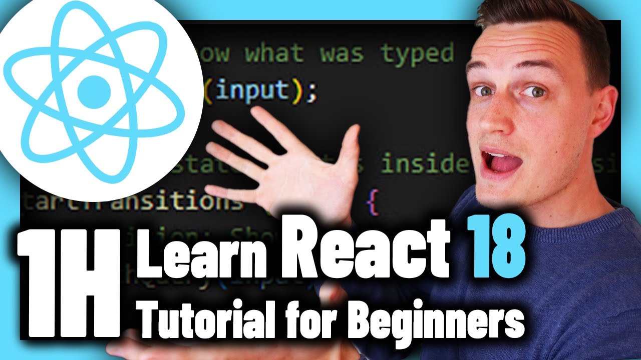 Learn React 18 In One Hour React Tutorial For Beginners Youtube
