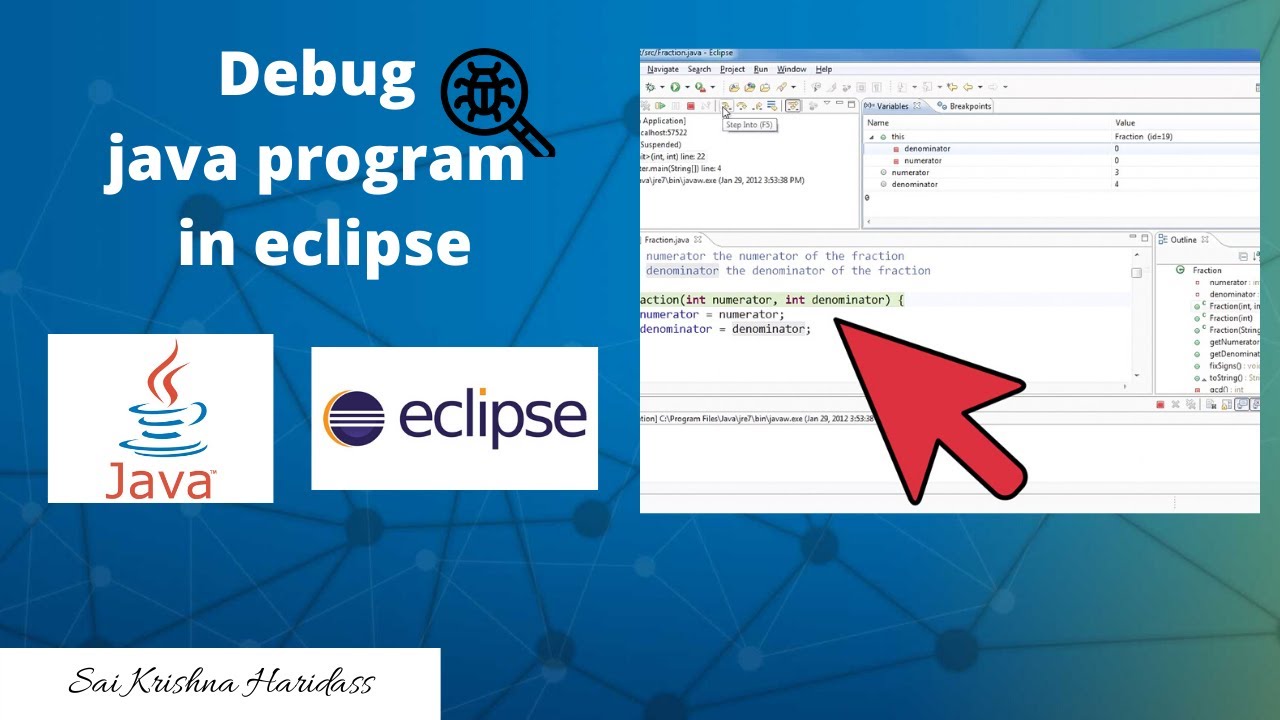 Debugging Java Applications In Eclipse Youtube