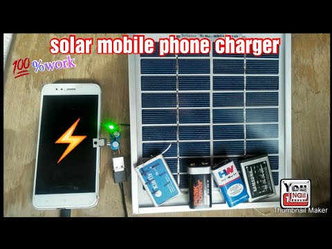 How To Make A Solar Mobile Charger Free Energy Usb 5v Youtube
