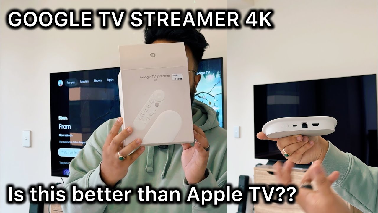 Google Tv Streamer 4k Unboxing And Setup Youtube
