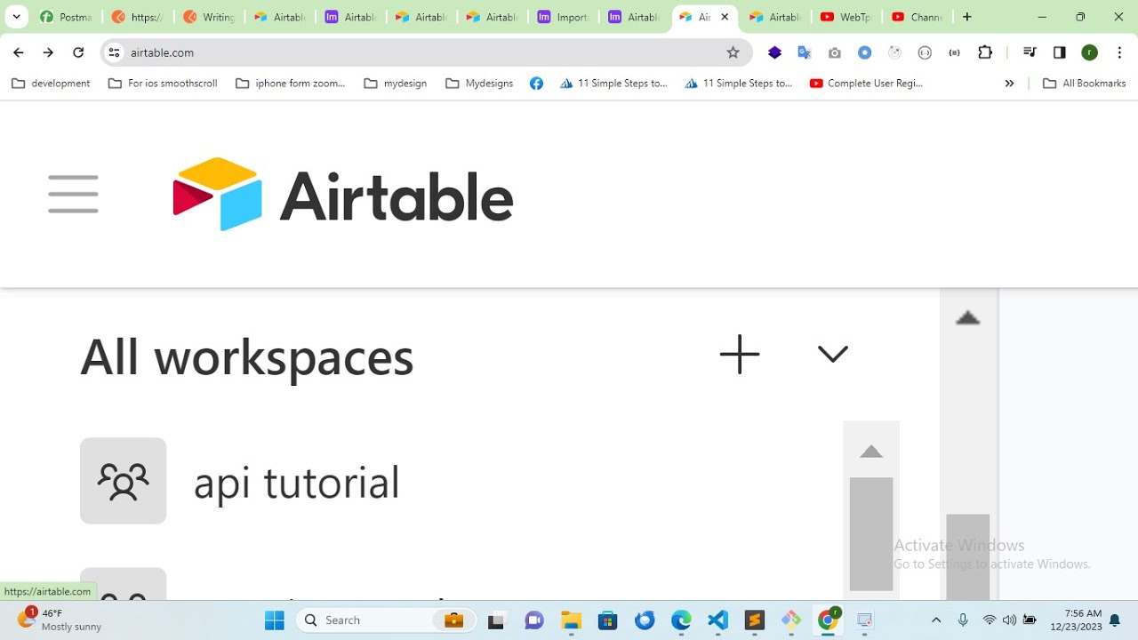 Airtable Api Implementation On Postman Youtube