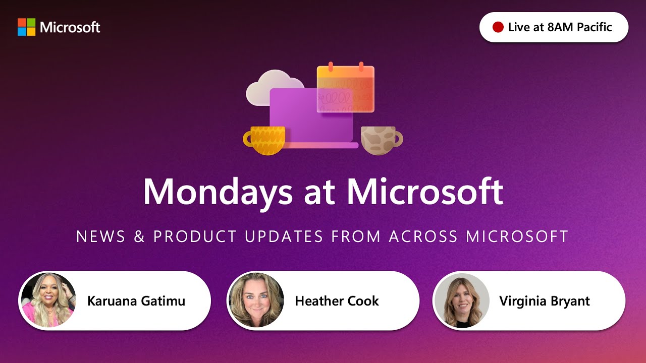 Mondays At Microsoft Episode 40 Youtube