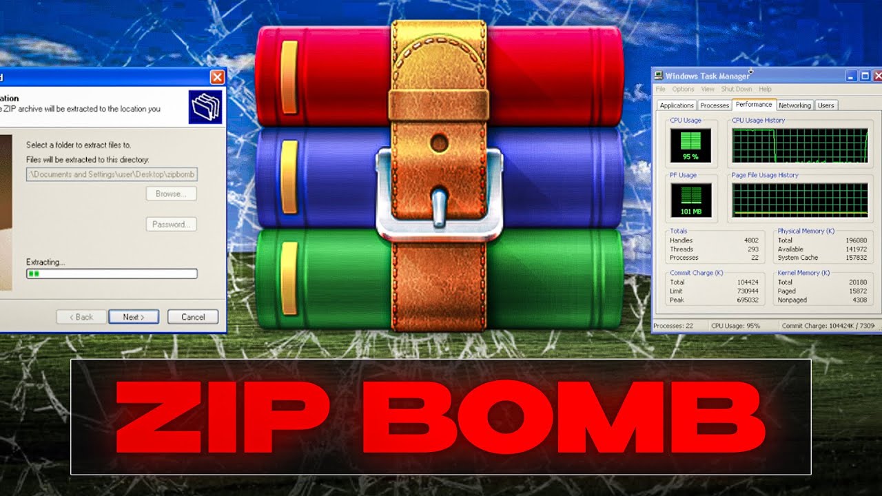 Making A Zip Bomb Youtube