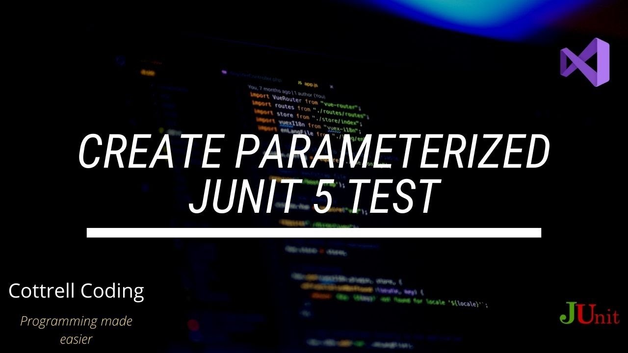 Create Parameterized Test With Junit 5 Youtube
