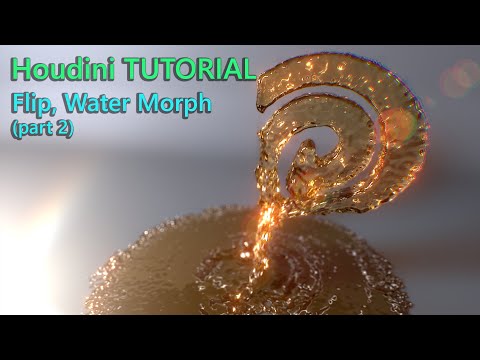 Houdini Flip Liquid Morph Tutorial Part 2 Projects Youtube