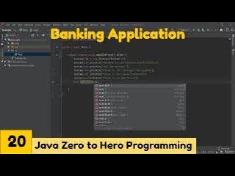 Banking Application Java 2021complete Java Masterclass Zero To Hero