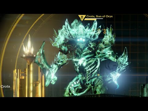 Crota S End Hard Raid Level 33 Gameplay Walkthrough Destiny Boss