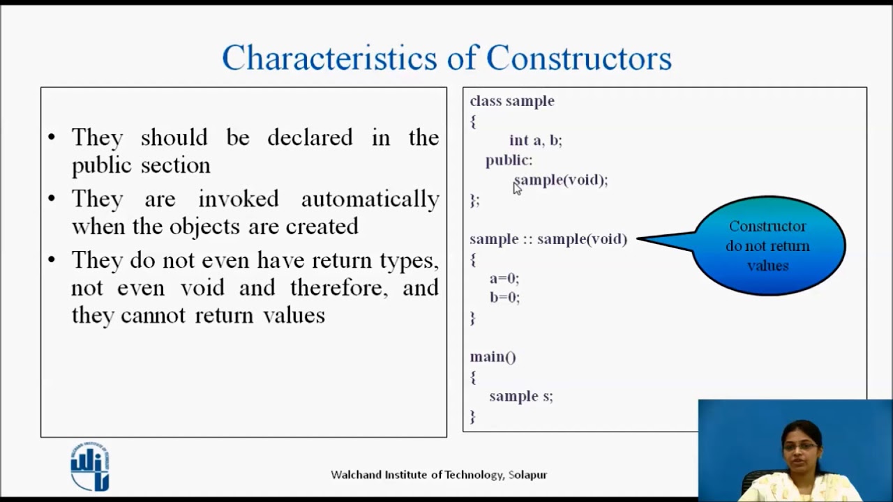 Parameterized Constructor Youtube