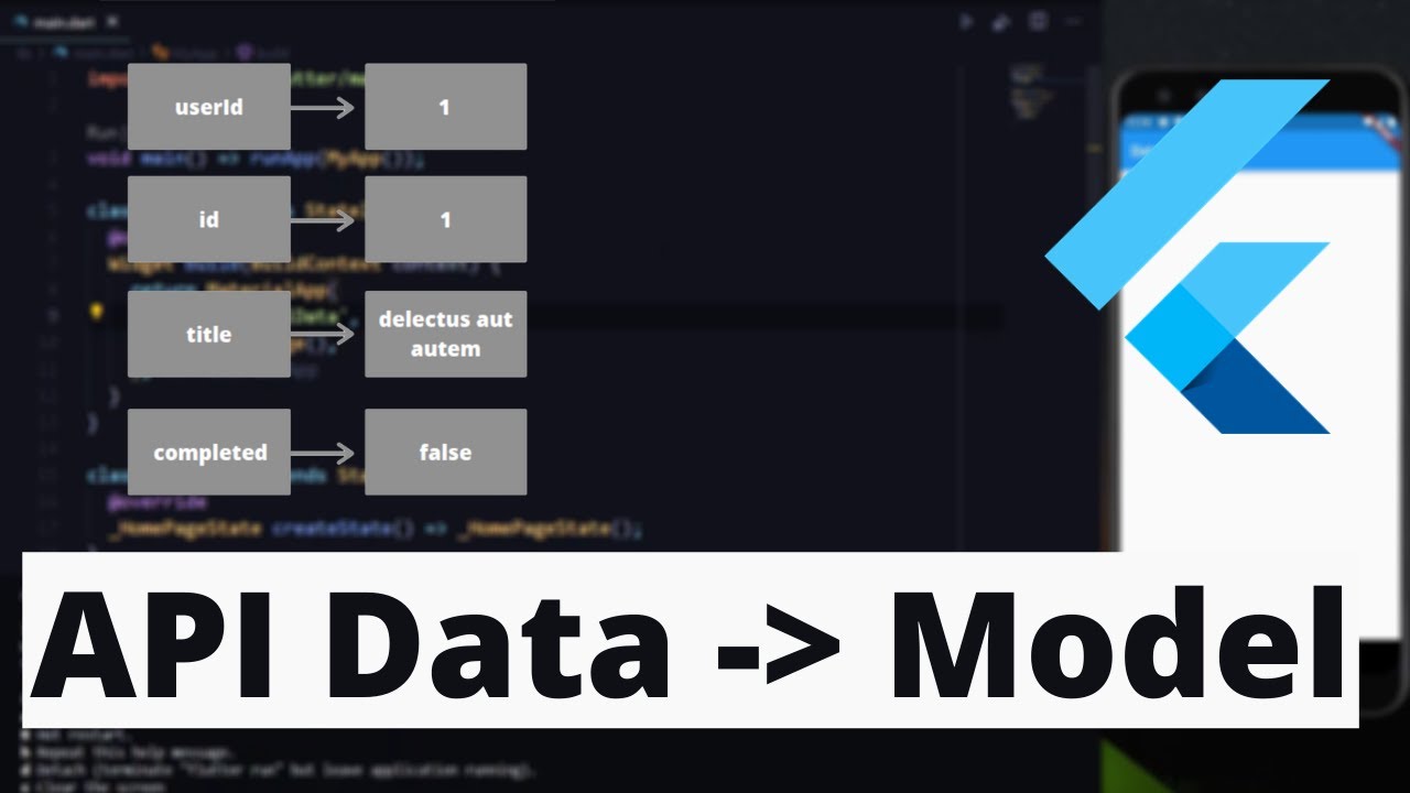 How To Add Api Data Into Model In Flutter Get Data From Api Youtube