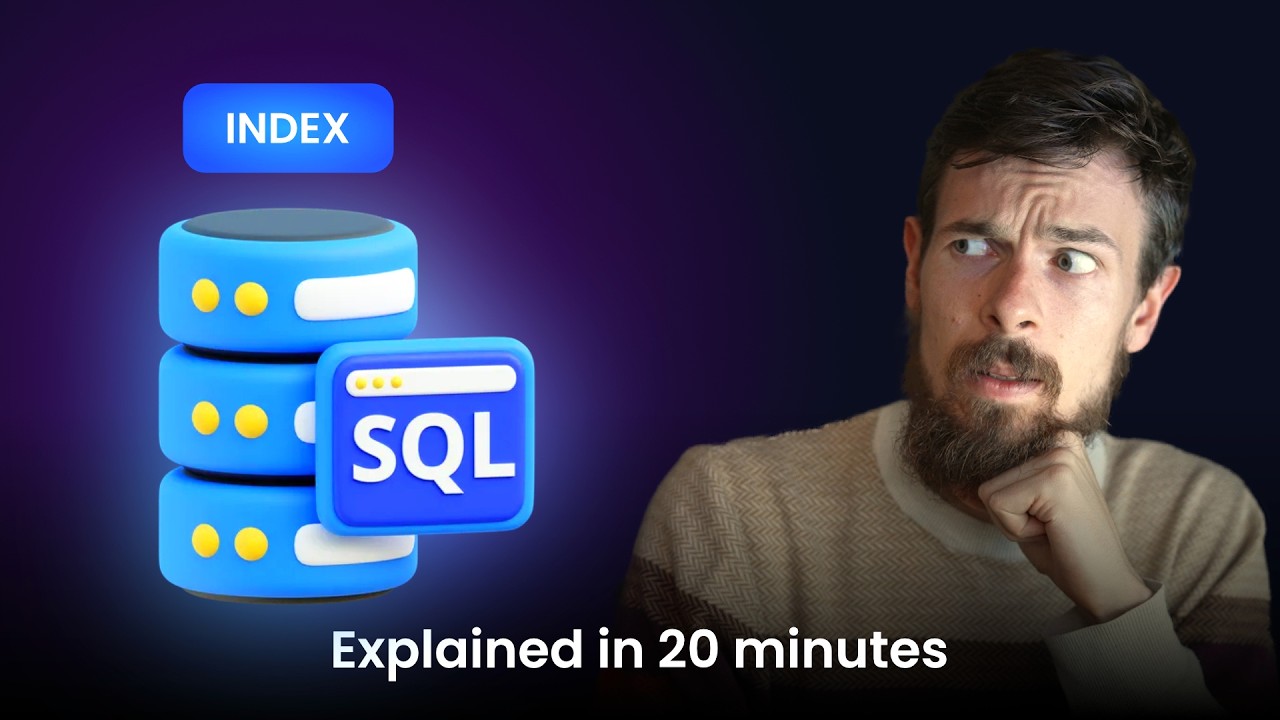 Sql Indexes Explained In 20 Minutes Youtube