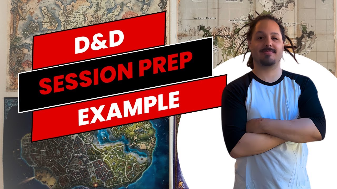 Example Of My Dungeons Dragons Session Prep Youtube