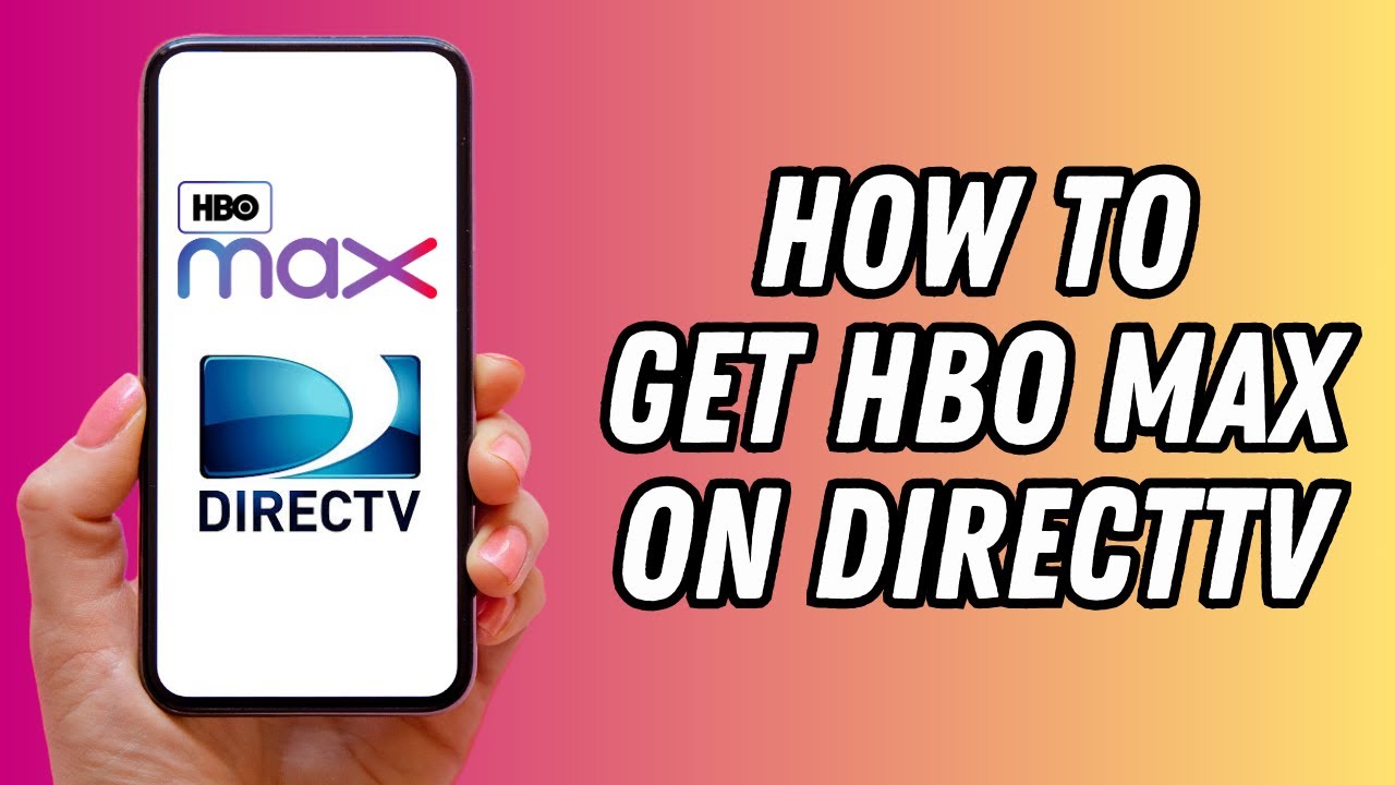 How To Get Hbo Max On Directv 2025 Youtube