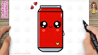 How To Draw Funny Soda Videos For Kids