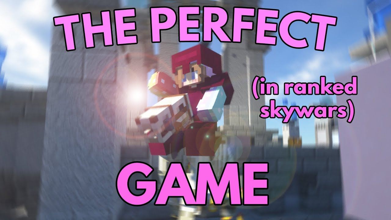 The Perfect Game All Kills No Damage Ranked Skywars Youtube