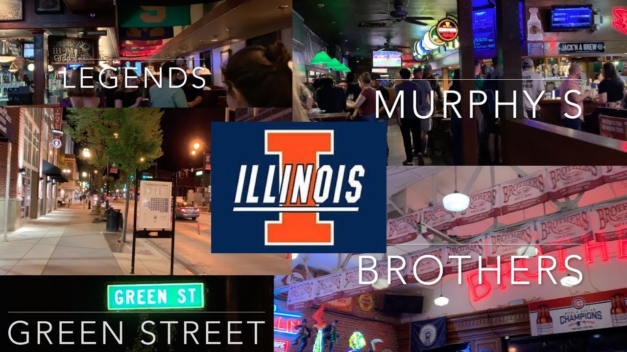 Campustown On Green Street University Of Illinois At Urbana Champaign