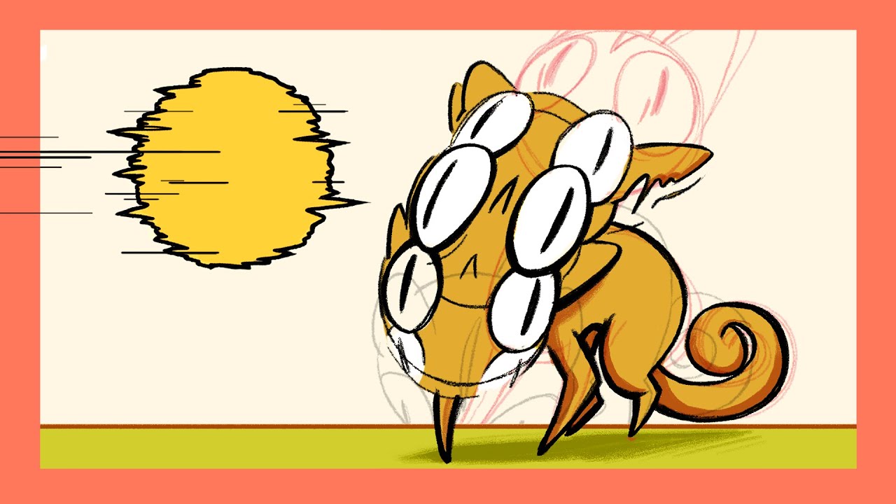 Animate Action With Smear Frames Youtube