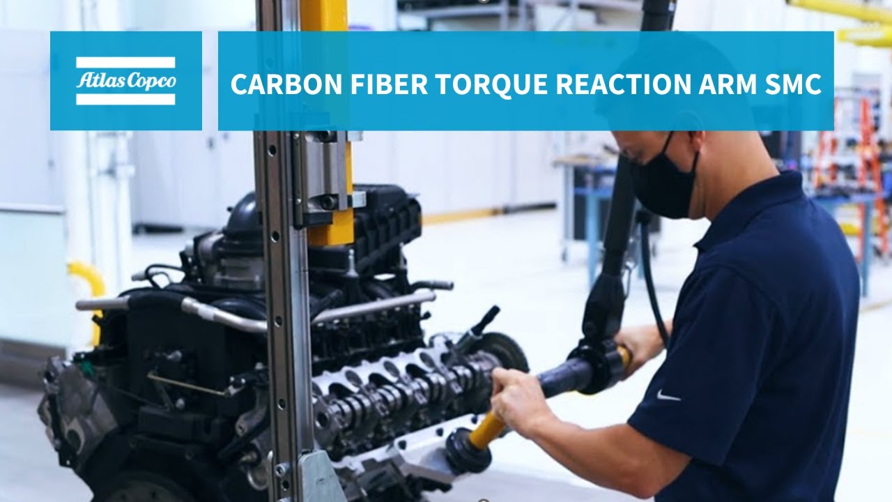 Carbon Fiber Torque Reaction Arm Smc I Atlas Copco Youtube