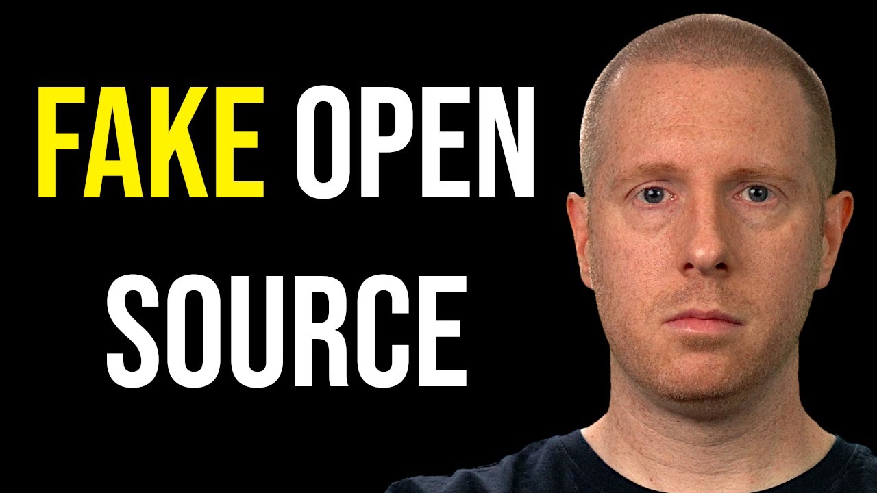 Fake Open Source Is A Problem Youtube