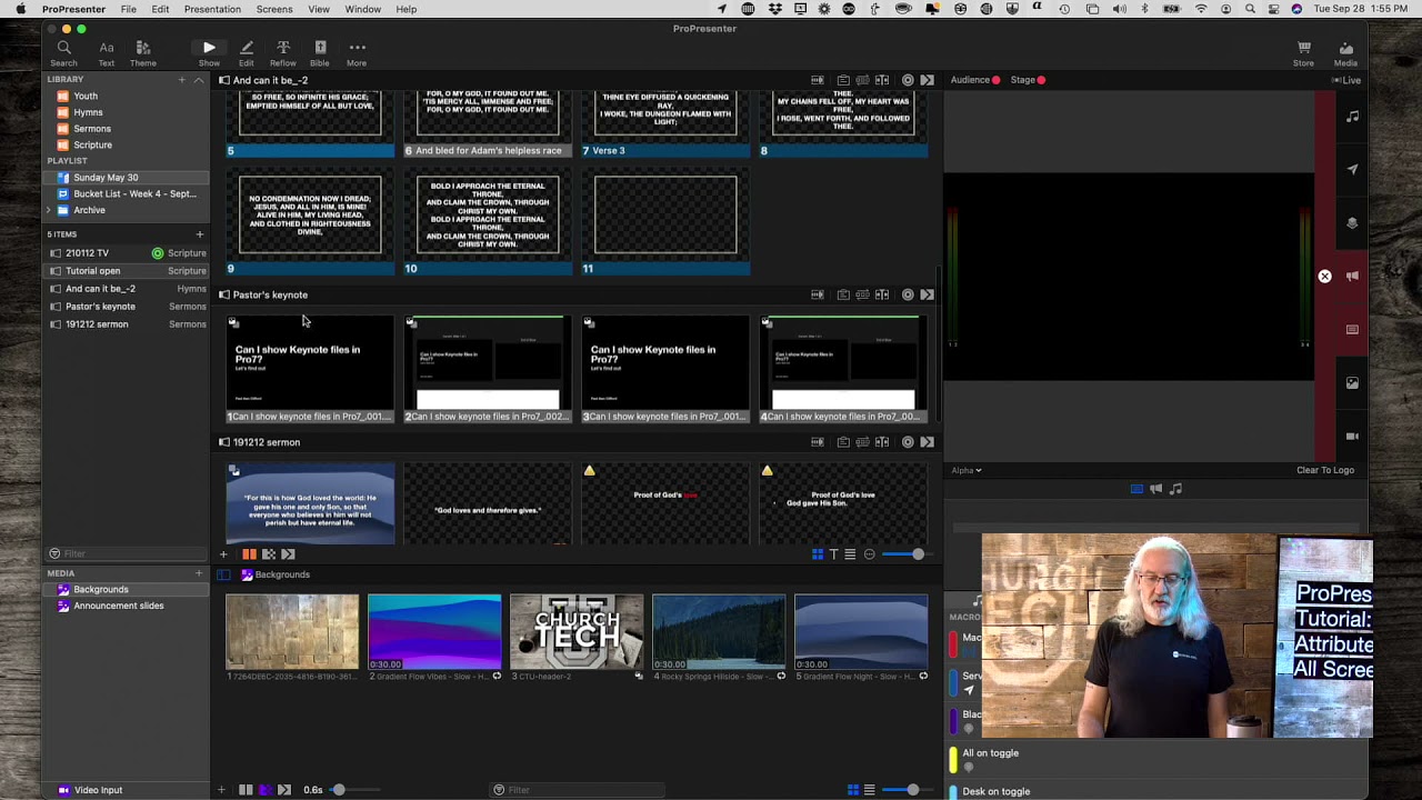 Propresenter 7 7 Tutorial Text Attributes On Other Screens Youtube