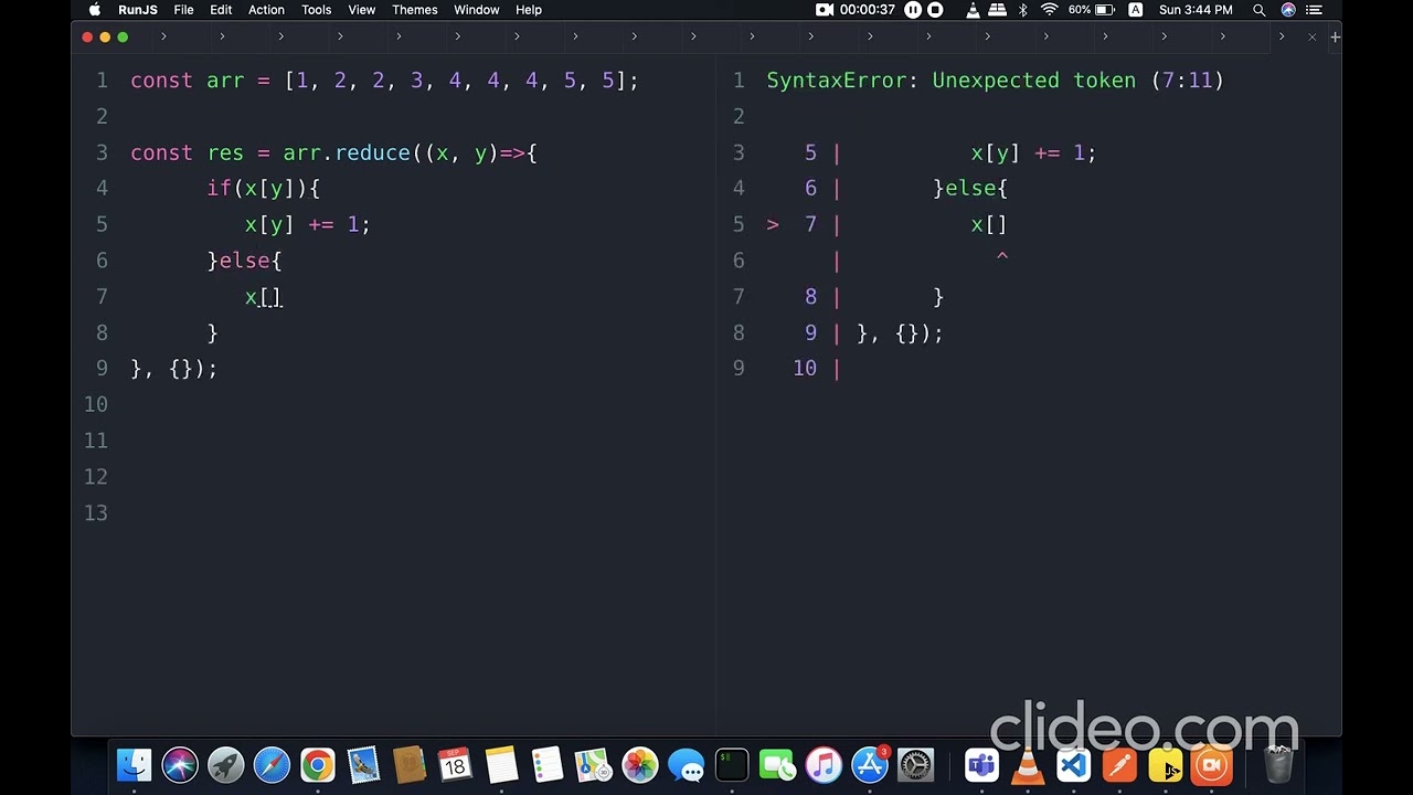 How To Count Duplicate Value In An Array In Javascript Youtube