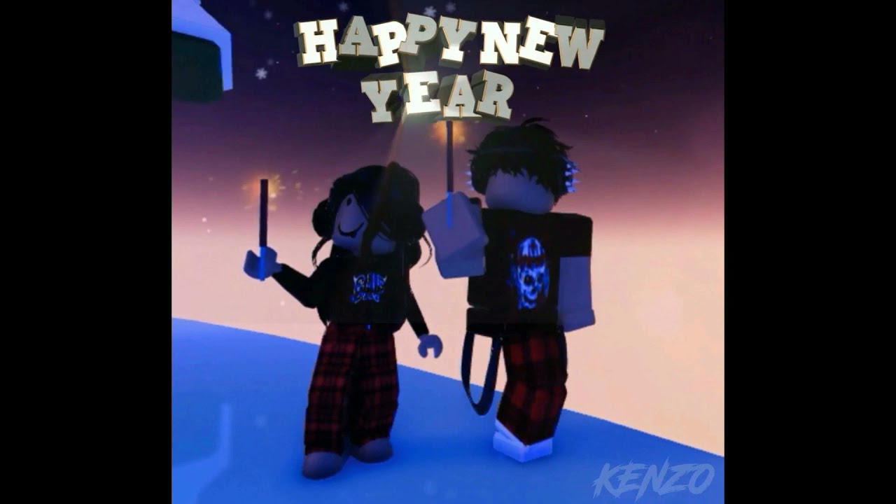 Happy New Year Roblox Edit Youtube